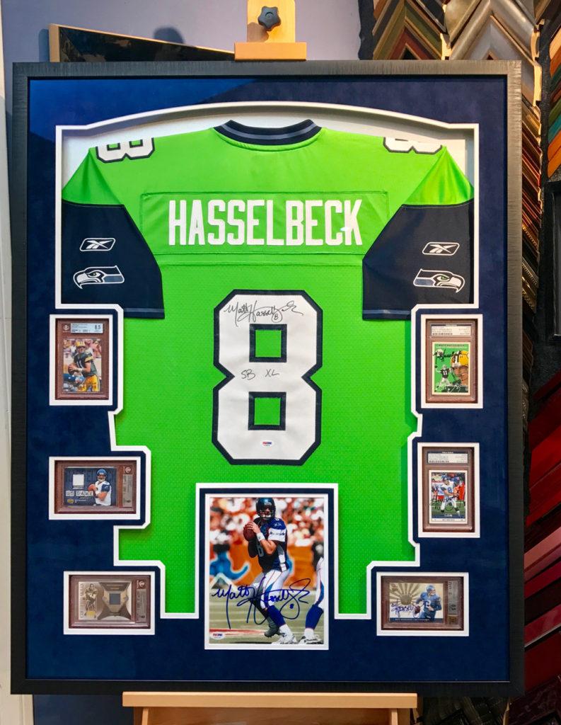 FOOTBALL Jersey Framing - Jacquez Art & Jersey Framing